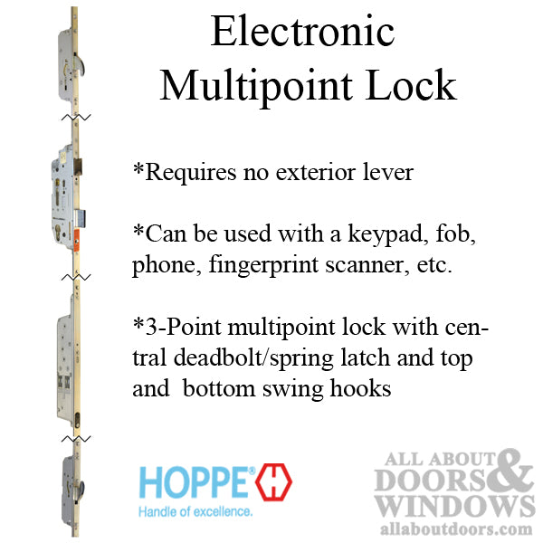 HOPPE/FUHR Multitronic Active Electronic Multipoint Lock — MPLocks.com